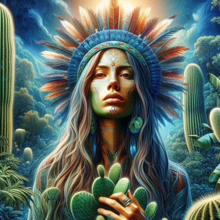 Sacred Cactus Bliss - Plants of Nature